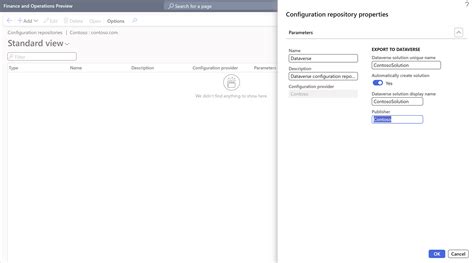 Create A Dataverse Solution Using Upload Into Repository Finance