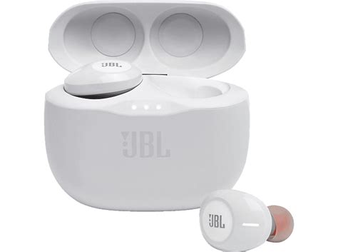 JBL Tune 125 TWS, In-ear Kopfhörer Bluetooth Weiß Kopfhörer in Weiß ...