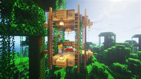 Minecraft Simple Treehouse