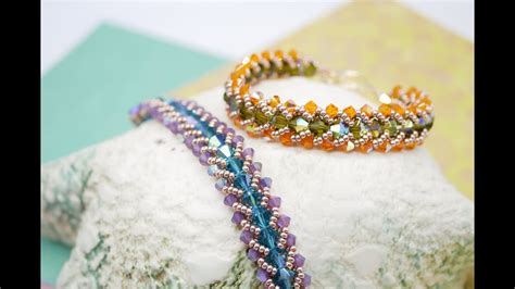 Flat Spiral Bracelet Tutorial Beginners Bead Weaving Quick And Easy