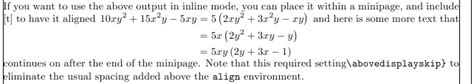 Equations How To Break Inline Formulas TeX LaTeX Stack Exchange