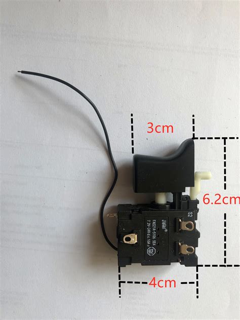 FA021A-5106 7.2-24V d.c FA021A 16A Jlevel electric drill switch