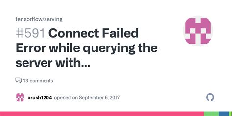 Connect Failed Error While Querying The Server With Inceptionclientpy