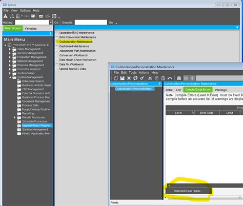 customization load error help epicor erp 10 epicor user help forum