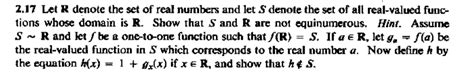 Solved 217 ﻿let R ﻿denote The Set Of Real Numbers And Let S