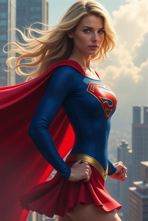 Supergirl From Dc In Super Hot And Sexy Seaart Ai