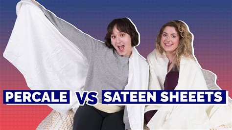 Percale vs Sateen Sheets - Which Sheets Are Best For You? - YouTube
