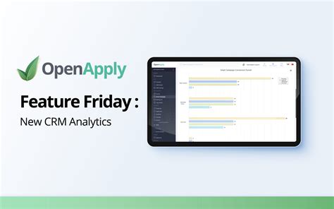 Feature Friday New CRM Analytics OpenApply