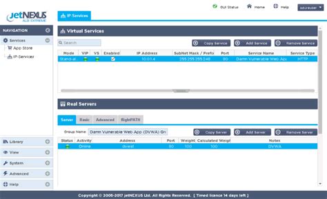 Dvwa Damn Vulnerable Web Server Edgenexus Tutorial