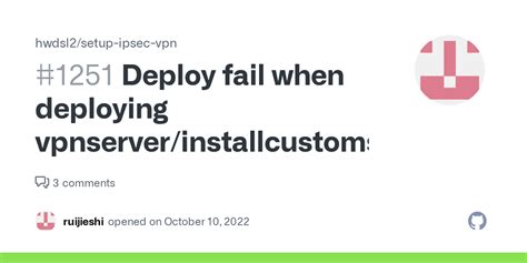 Deploy Fail When Deploying Vpnserver Installcustomscript Issue