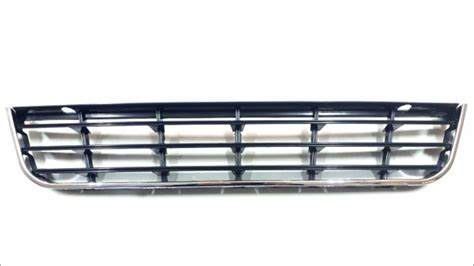 Решетка бампера нижняя хром Volkswagen Polo 2011-2015 - SAT арт. ST ...