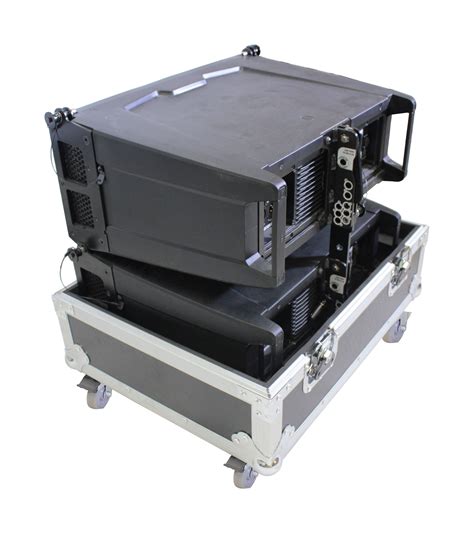 Prox X Rcf Hdl6alax2w Line Array Flight Case For 2 Rcf Hdl6 A Hdl26 A