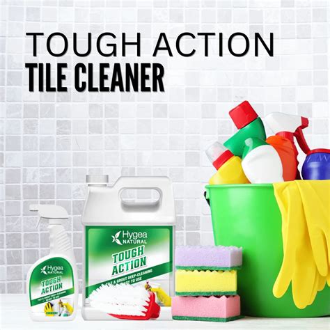Hygea Natural Tough Action Tile And Grout Deep Cleaning Concentrated Gallon 128 Oz Shein Usa