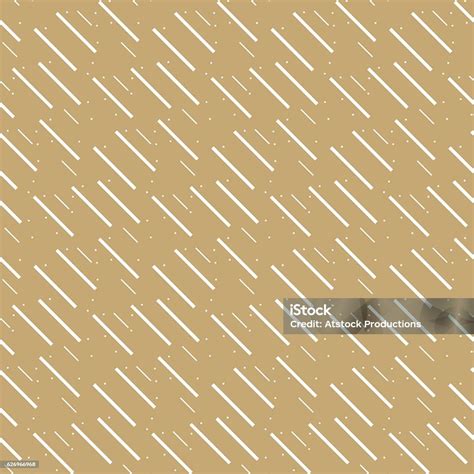 Diagonal Dash Line Pattern On Gold Background Stock Illustration Download Image Now Abstract