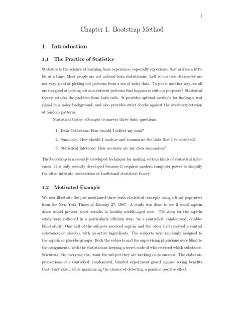 Chapter 1 Bootstrap Method 11 The Practice Of Statistics Pdf