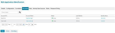 Sailpoint Identity Iq Database Jdbc Application Configuration Using