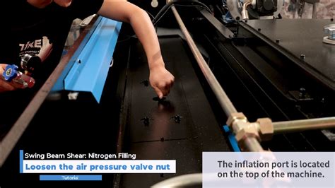 How To Safely Fill Nitrogen In Harsle Swing Beam Shearing Machine Harsle
