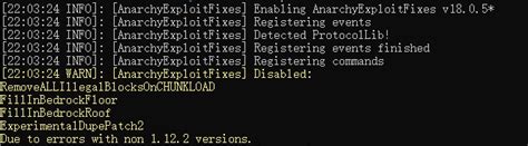 Upgrade To 1 16 5 Issue 12 XGinko AnarchyExploitFixes GitHub