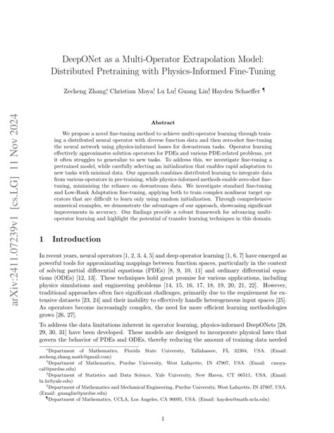 pdf deeponet as a multi operator extrapolation model distributed