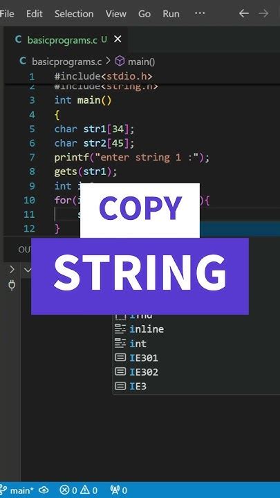 Copy One String To Another In C Coding Dsa Comedy Software Programming Python