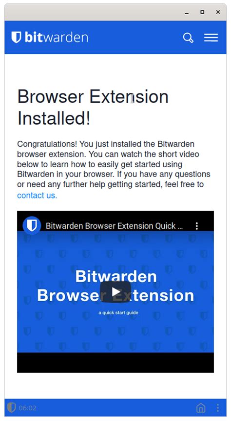 Inhibit Bitwarden Welcome Page Issue Capyloon Nutria GitHub