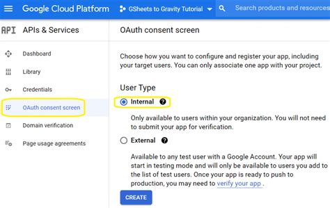 Create A Google Service Account Key Bachelor Tech
