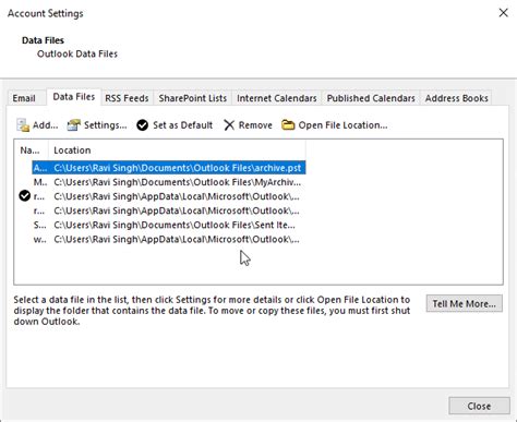 How To Fix This Data File Has Not Been Configured Error In Outlook