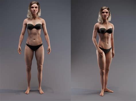 3d realistic game character daz3d genesis 9 metahuman likeness unreal
