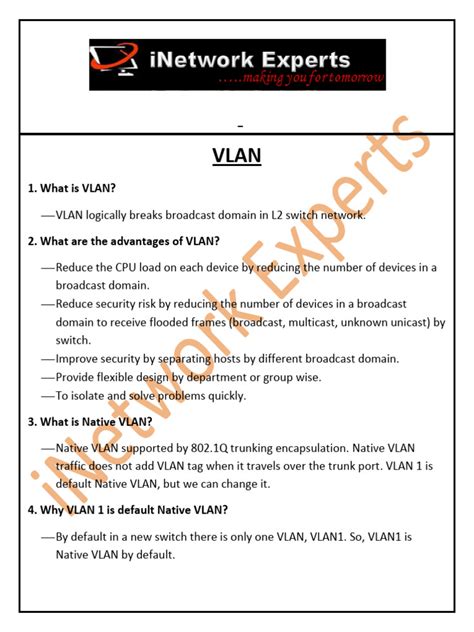 Vlan Pdf Internet Protocols Computer Networking