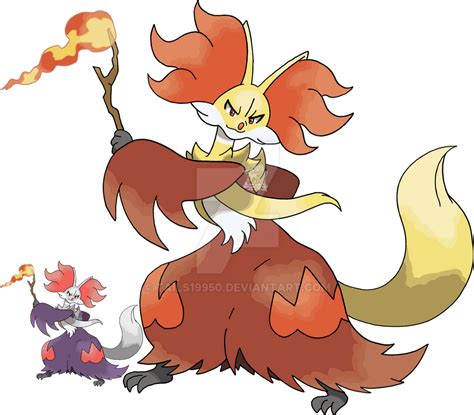 Delphox By Tails On DeviantArt