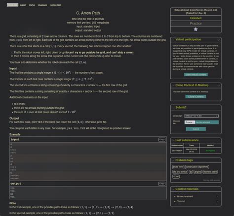 blog entries codeforces