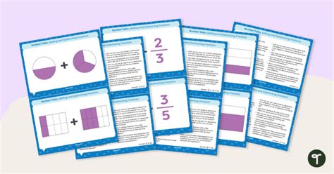 Adding Subtracting Multiplying And Dividing Fractions Anchor Charts