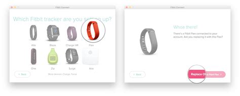 how to add replace and delete fitbit trackers in fitbit connect for