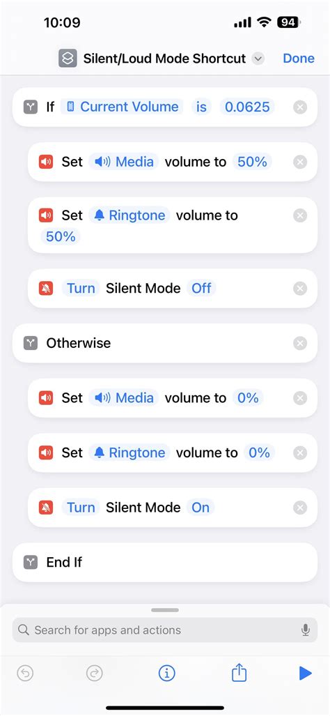 Action Button Shortcut Toggles Silent Mode Plus Volume Sliders R