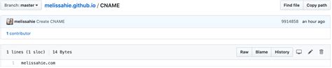 Using GitHub Pages With Custom Domain From IONOS Melissa Hie Senior Product Designer