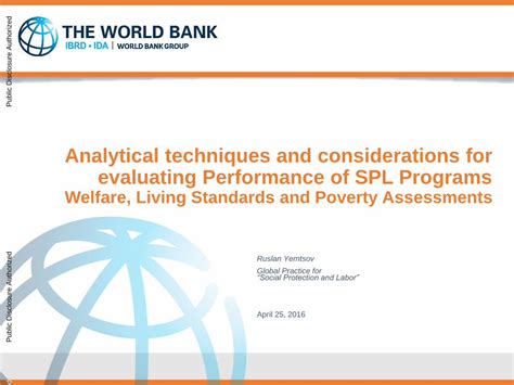PDF Analytical Techniques And Considerations For Pubdocs Worldbank Org Pubdocs Publicdoc