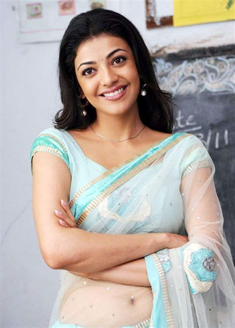BOLLYWOOD IMAGES Kajal Spicy Hot Saree Navel Show Photogallery Stills