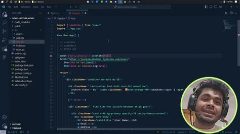 Lecture 01 Usestate And Useeffect React Youtube