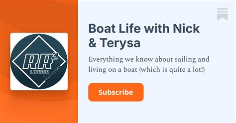 Boat Life With Nick And Terysa Sailing Ruby Rose Substack