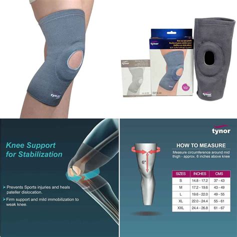 Knee Cap Open Patella Tynor D05