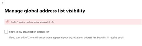 Unable To Hide A Mailbox Of A Sync D User In The GAL Email Spiceworks Community