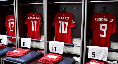 საქართველოს ნაკრების სასტარტო შემადგენლობა ესტონეთთან Belive Ge