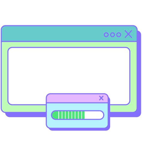 Computer Window Generic Color Lineal Color Icon