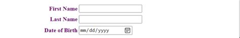 How Can I Include A Date Mm Dd Yyyy In A Web Form Using ASP NET