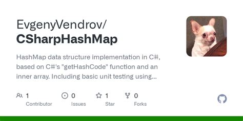 Github Evgenyvendrovcsharphashmap Hashmap Data Structure