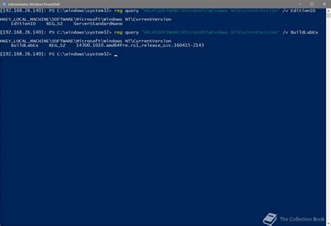 Microsoft Windows Nano Server 2016 100143001010 The Collection Book