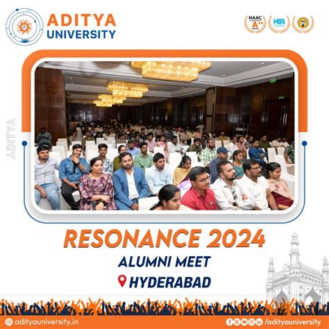 Aditya University On Linkedin Aditya Aditya Adityauniversity Resonance2k24 Alumnimeet2k24