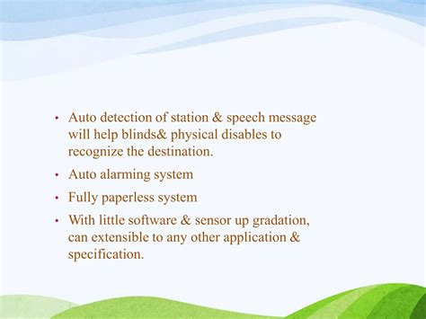 Smart Blind Stick For Blind Peoples PPTX Auto Navigation Systems Auto Technology