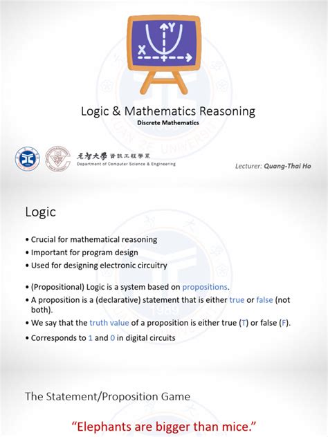 01 Logic Pdf Proposition Contradiction