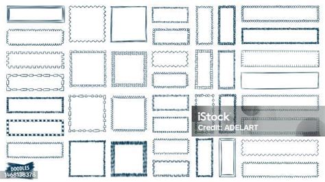 낙서 세트 낙서 컬렉션 기발한 스케치 요소를 스크롤합니다 손으로 그린 효과 벡터입니다 펜 라인 프레임 디자인을 위한 노트북 도면 간단한 스트로크 0명에 대한 스톡 벡터 아트